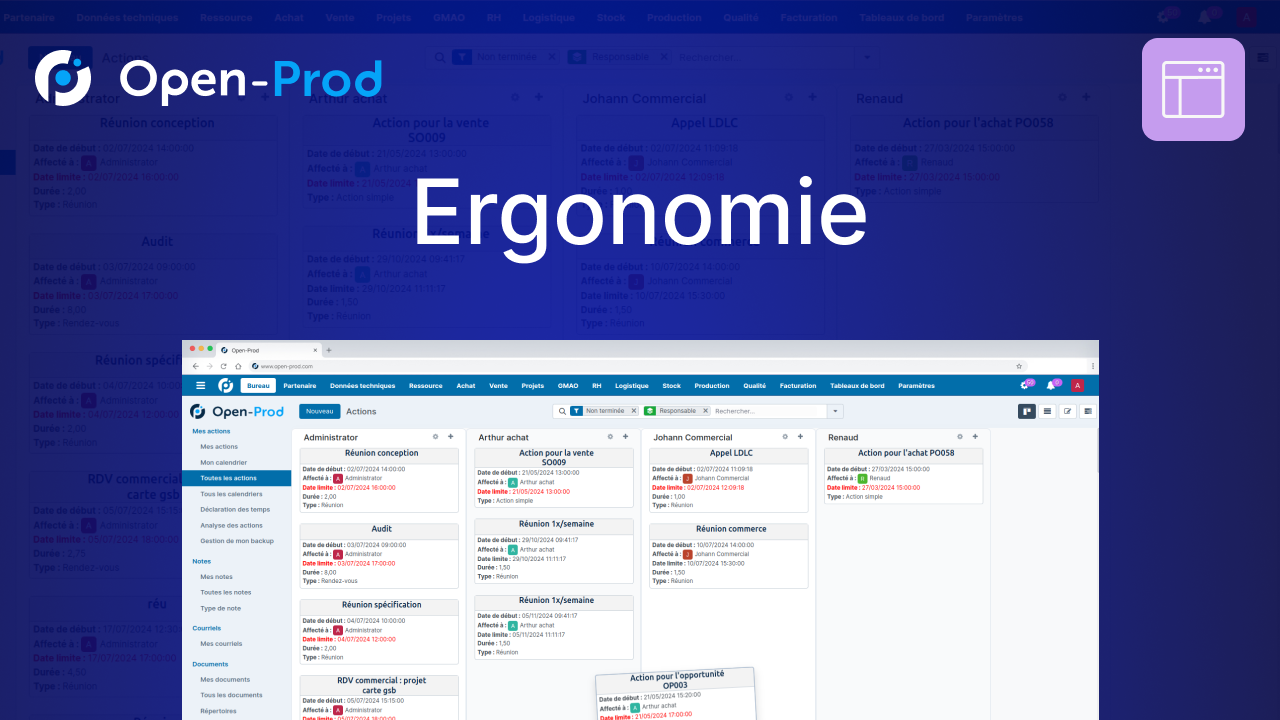 Vidéos et tutoriels pour notre progiciel de gestion | Open-Prod