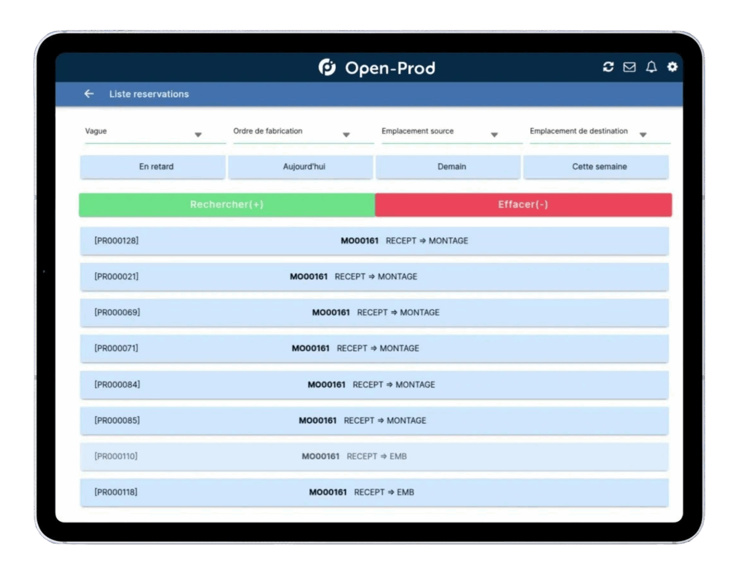 ERP avec MES intégré : Pilotez votre production avec Open-Prod